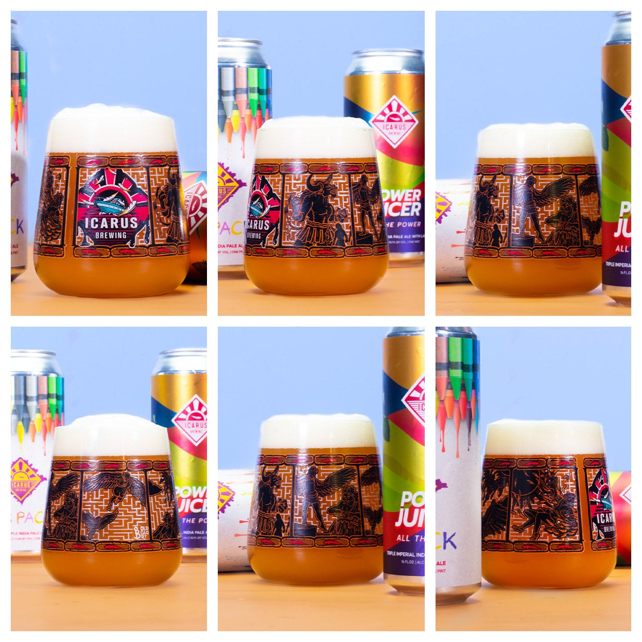 6th Anniversary - Story of Icarus glass | ICARUS BREWING WEB STORE
