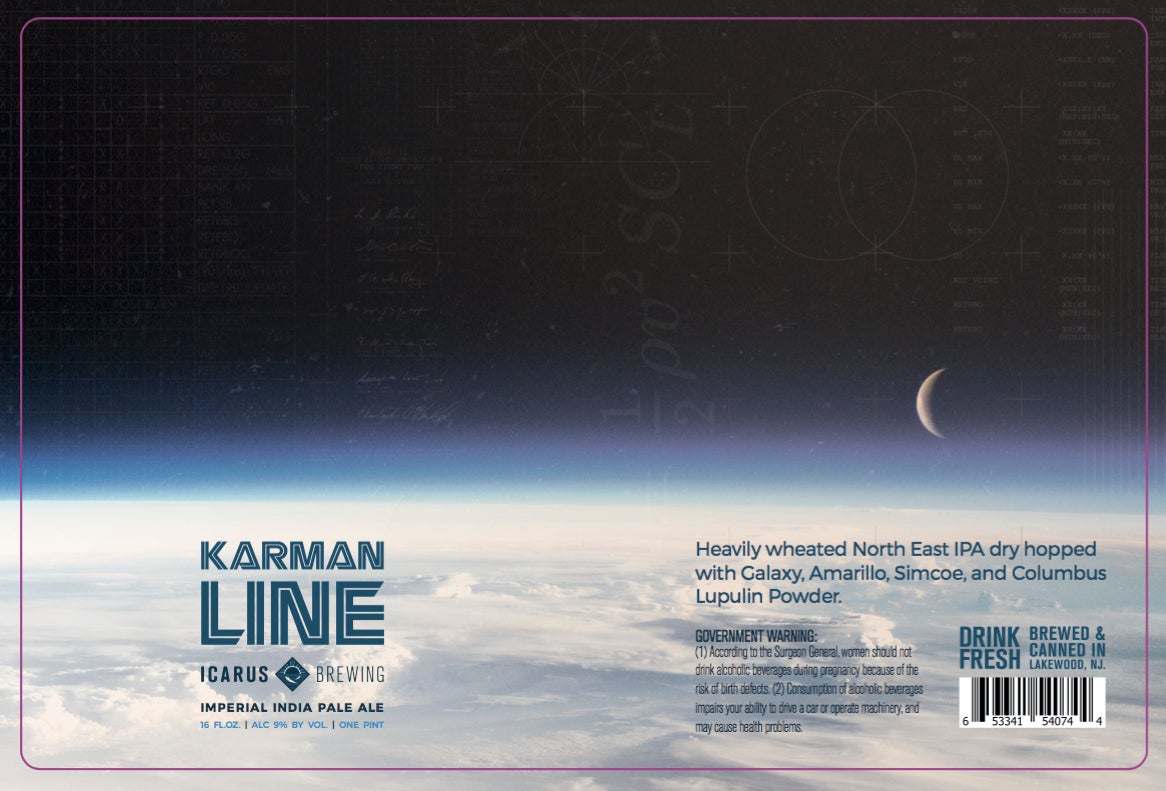 Karman Line 20L | ICARUS BREWING DELIVERY/PICKUP ORDERING