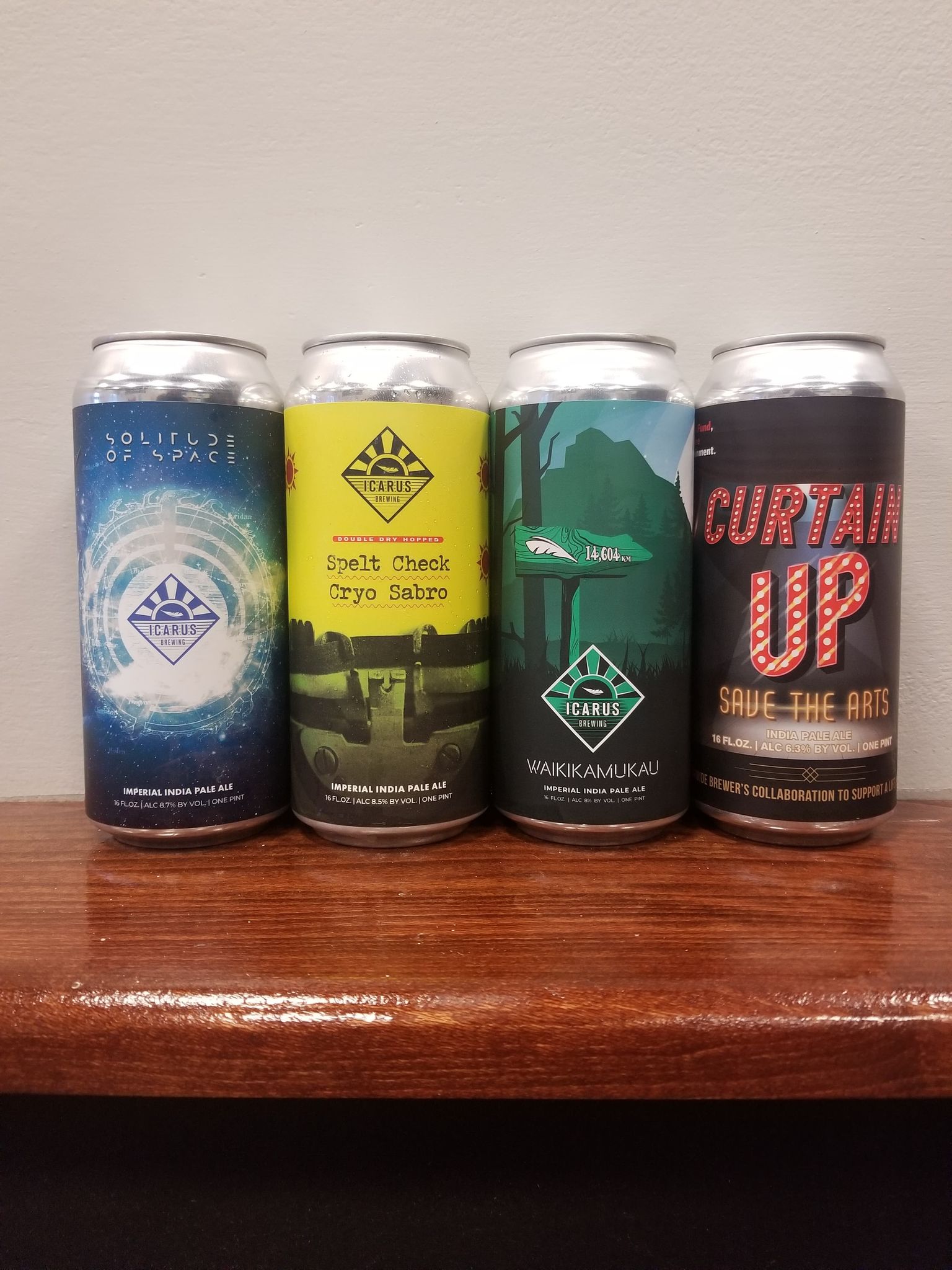 IPA Flight Pack Series 1 (2/24/21) | ICARUS BREWING DELIVERY/PICKUP ...