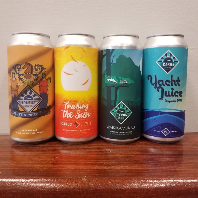 IPA Pack Series 3 (6/23/21) | ICARUS BREWING DELIVERY/PICKUP ORDERING
